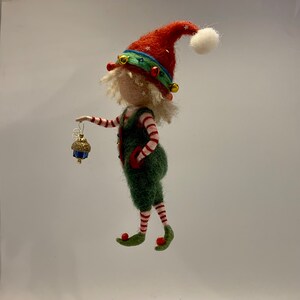 Needle Felted Elf, Waldorf Inspired, Felted Elf, Christmas Doll ...