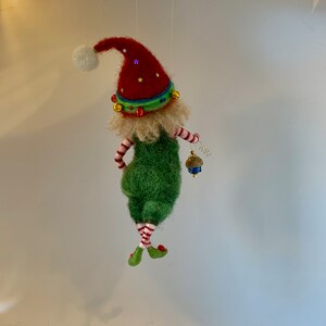 Needle Felted Elf, Waldorf Inspired, Felted Elf, Christmas Doll ...
