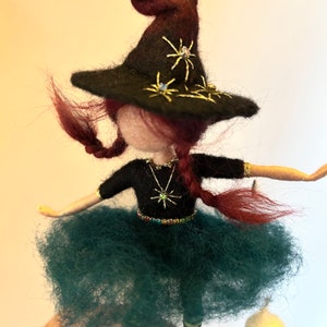 Needle Felted Witch, Waldorf Inspired, Felted Doll, Felted Witch, Witch ...