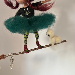 Needle Felted Witch, Waldorf Inspired, Felted Doll, Felted Witch, Witch ...
