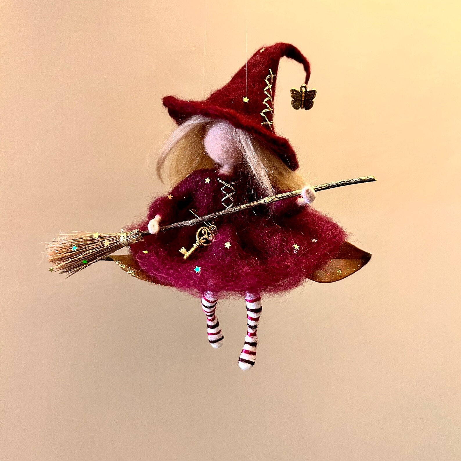 Needle Felted Witch, Waldorf Inspired, Felted Doll, Felted Witch, Witch ...