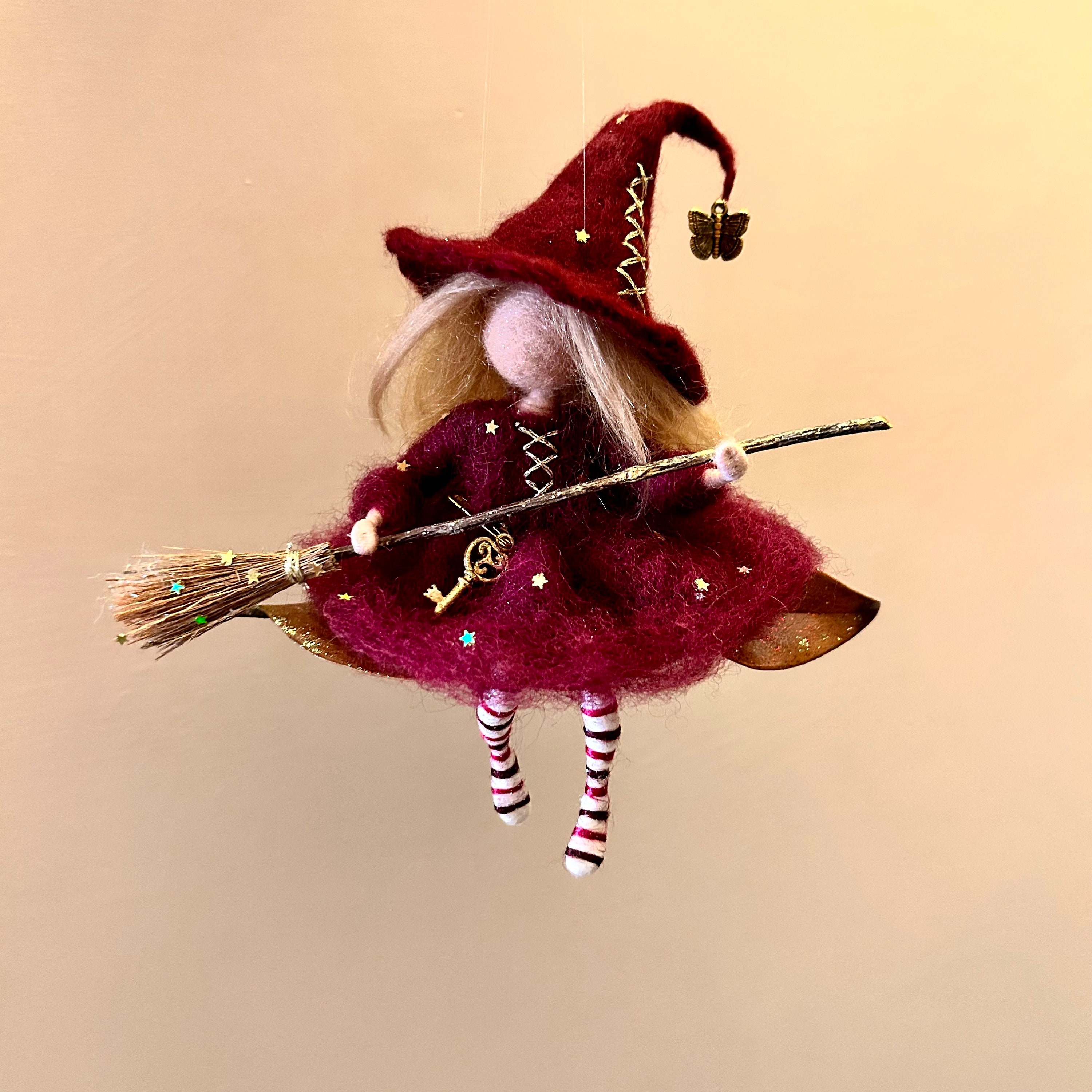 Needle Felted Witch, Waldorf Inspired, Felted Doll, Felted Witch, Witch ...