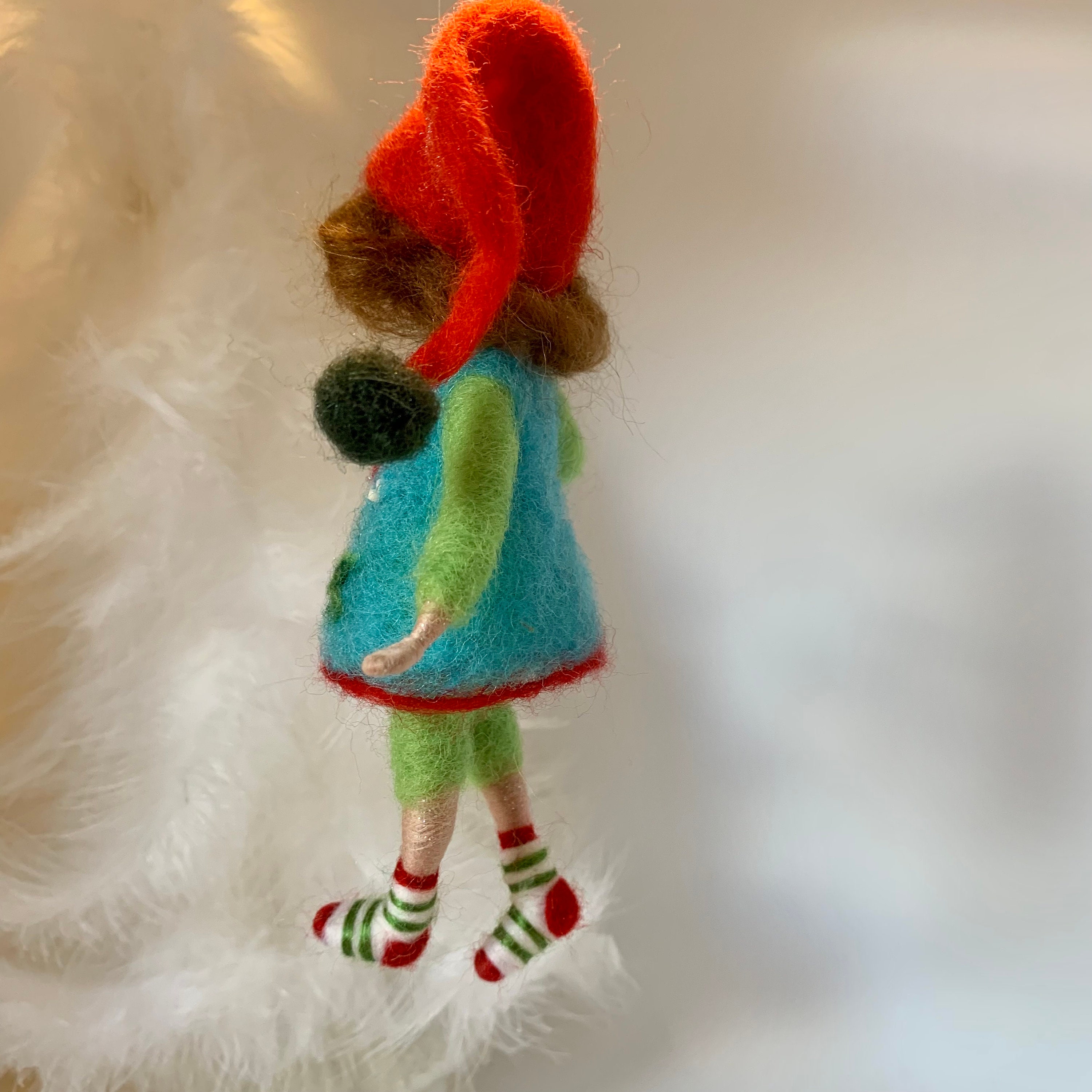 Needle Felted Elf, Waldorf Inspired, Felted Doll, Felted Elf, Christmas ...