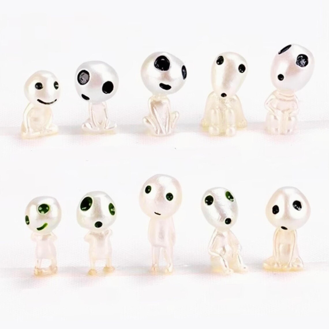 Glow in the Dark Alien Figurines Luminous Decor Party Light Decoration ...