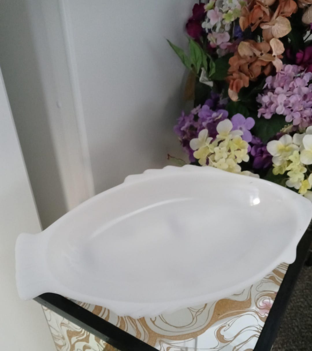 Serving Platter Large Serving Platter Fish Shaped Centerpiece Fish ...