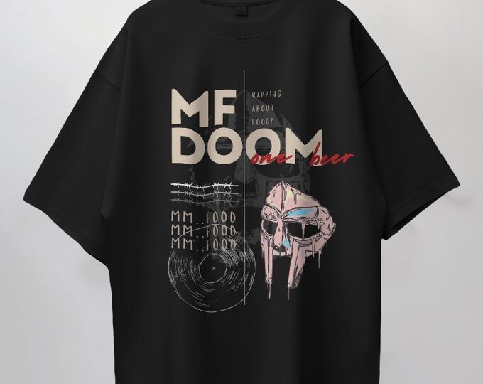 MF Doom Hip Hop Shirt, Mf Doom Tee, Mf Doom Graphic Shirt, Mf Doom Homage, Mf Doom, Mf Doom ...