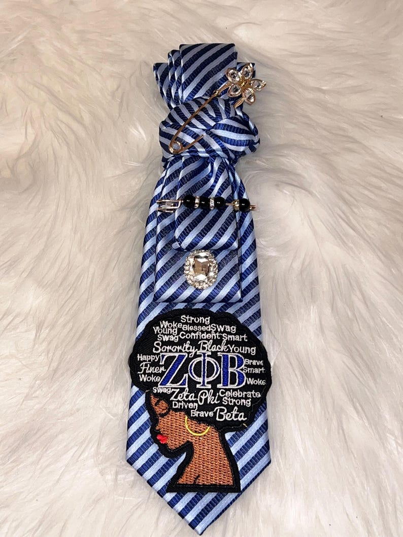 Zeta Phi Beta Sorority Junk Tie - Etsy