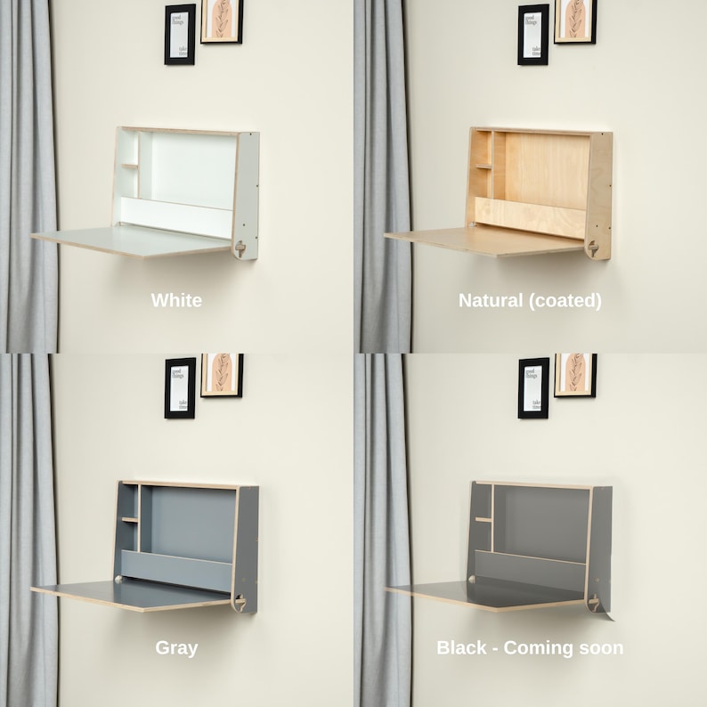 Wall Mounted Murphy Desk - Etsy