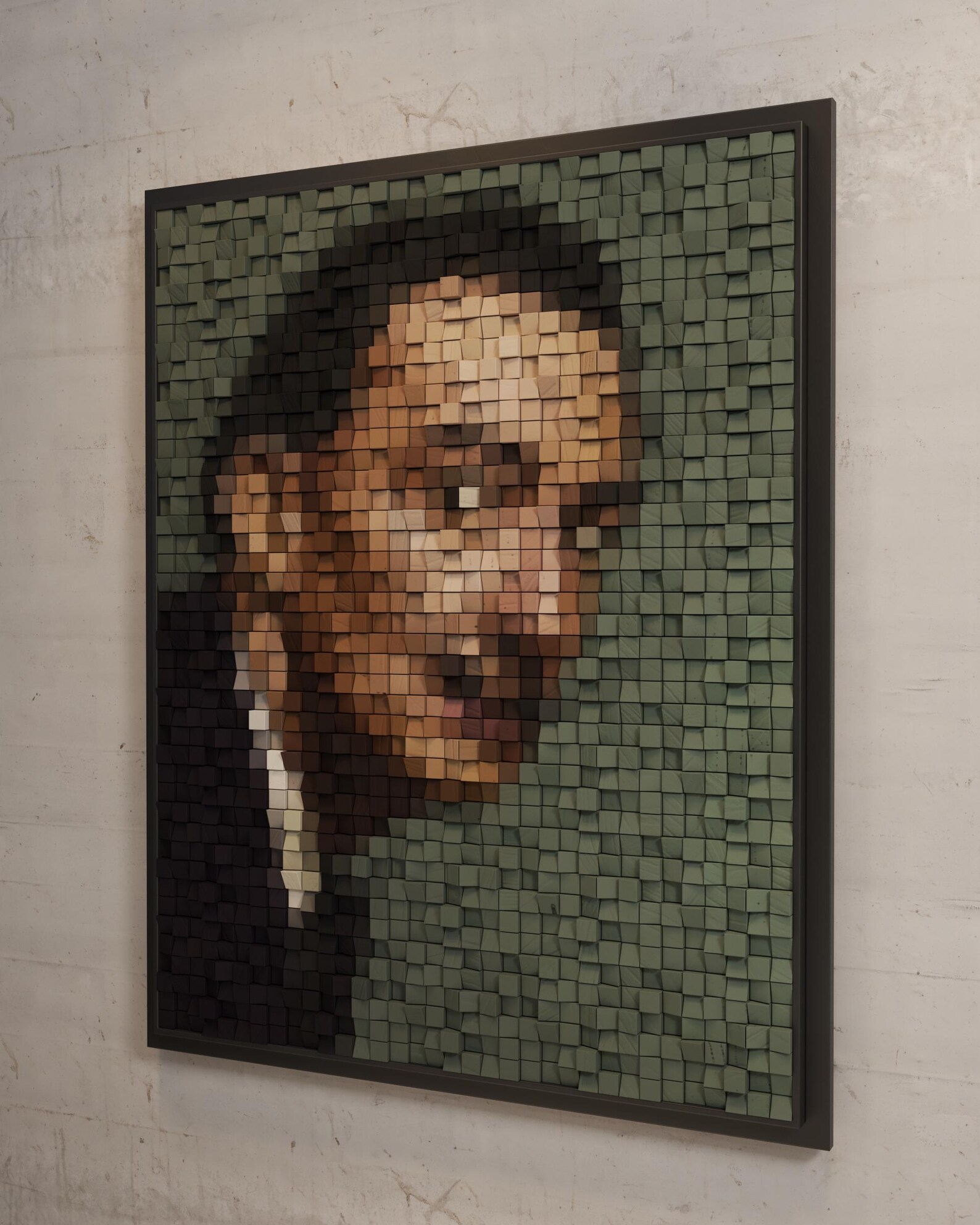 Salvador Dalí Artwork From the Pixels Series - Etsy