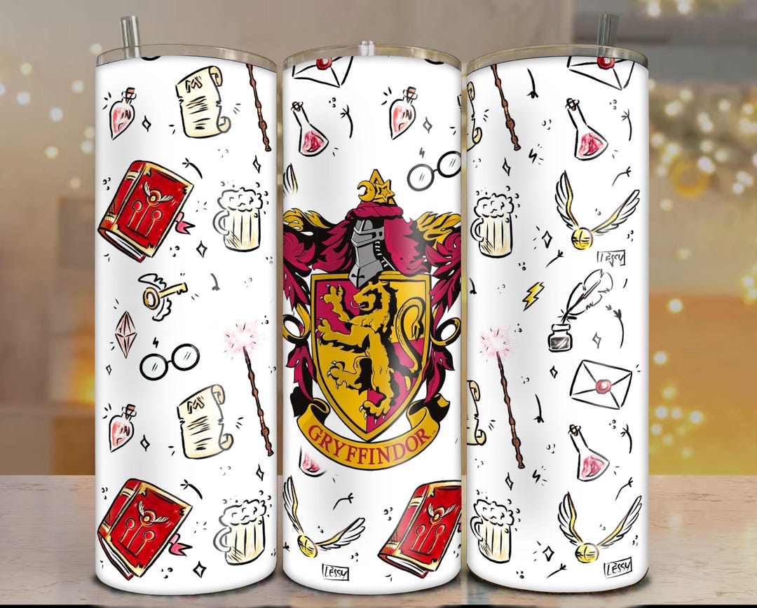 Gryffindor Wrap 20oz Sublimation Tumbler Digital Designs Jpg Print - Etsy