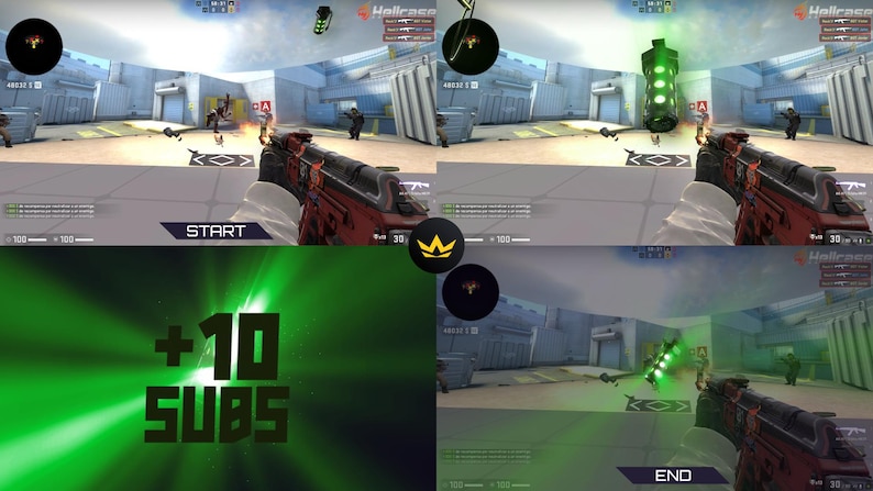 Cyberpunk Stream Alerts: X5 Gifted Sub | X1 Donation | X3 Bits | Twitch ...