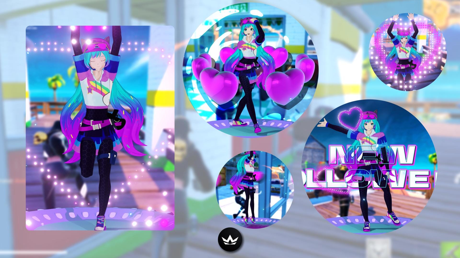 Hatsune Miku Follower Alert | Miku Twitch & Kick Overlays | Miku Stream ...