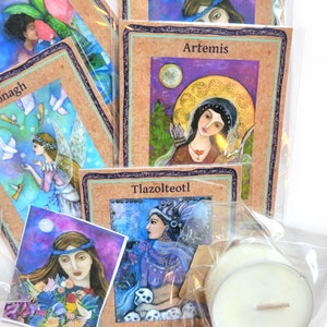 Goddess Mini Card Reading Gift Set - Etsy