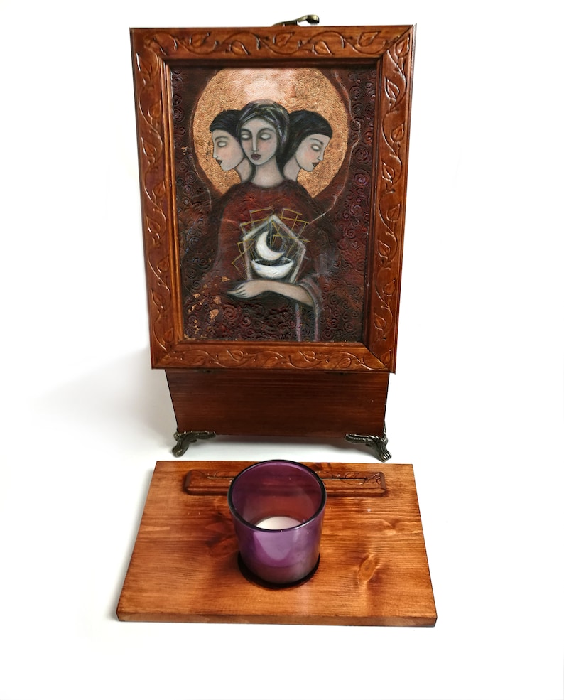Altar Box for the Goddess of Your Choice Portable Altar | Etsy