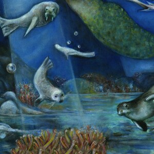 Inuit Goddess Sedna, Native American Sea Goddess, Ojibwe Ocean Mermaid ...