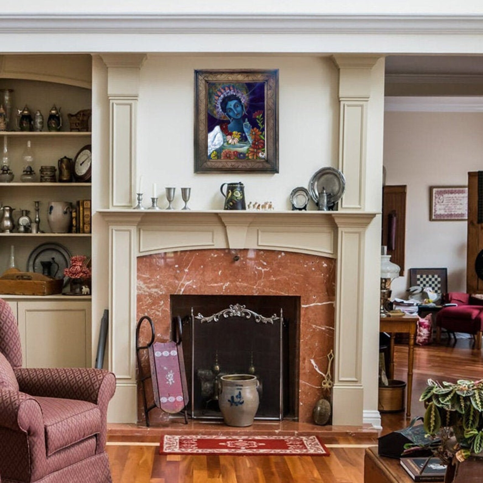 Handmade Solid Wood Picture Frame Custom Made for Our Art - Etsy