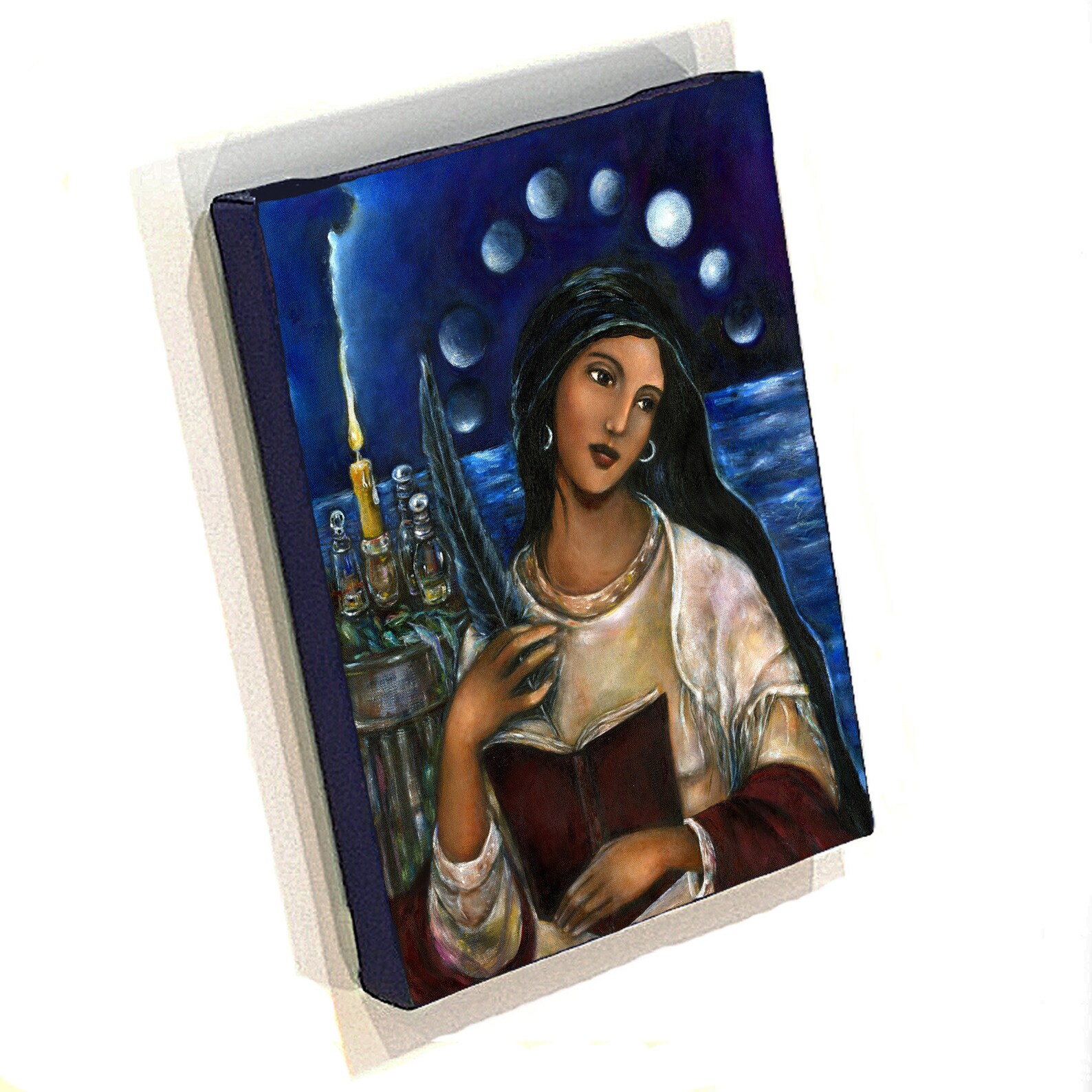 Mary Magdalene Art on Canvas Maria Magdalena La Magda Maria | Etsy