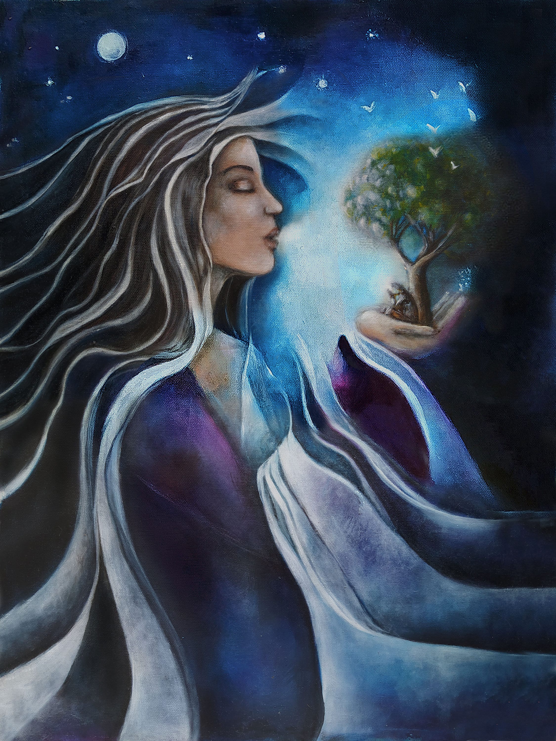 Elpis Greek Goddess of Hope Altar piece Spiritual Gift Wall | Etsy