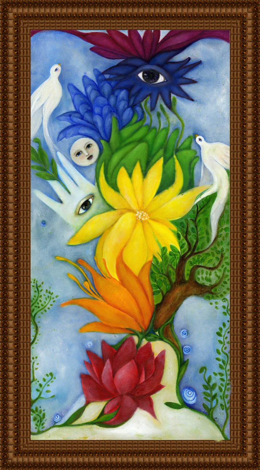 Chakra Healing Art Reiki Painting Meditation Art Yoga | Etsy