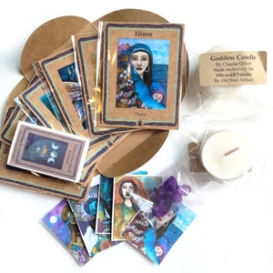 Goddess Mini Card Reading Gift Set - Etsy