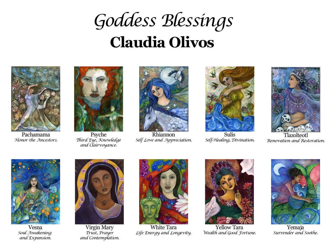 Vesna Slavic Goddess of Awakening and Intuition - Etsy