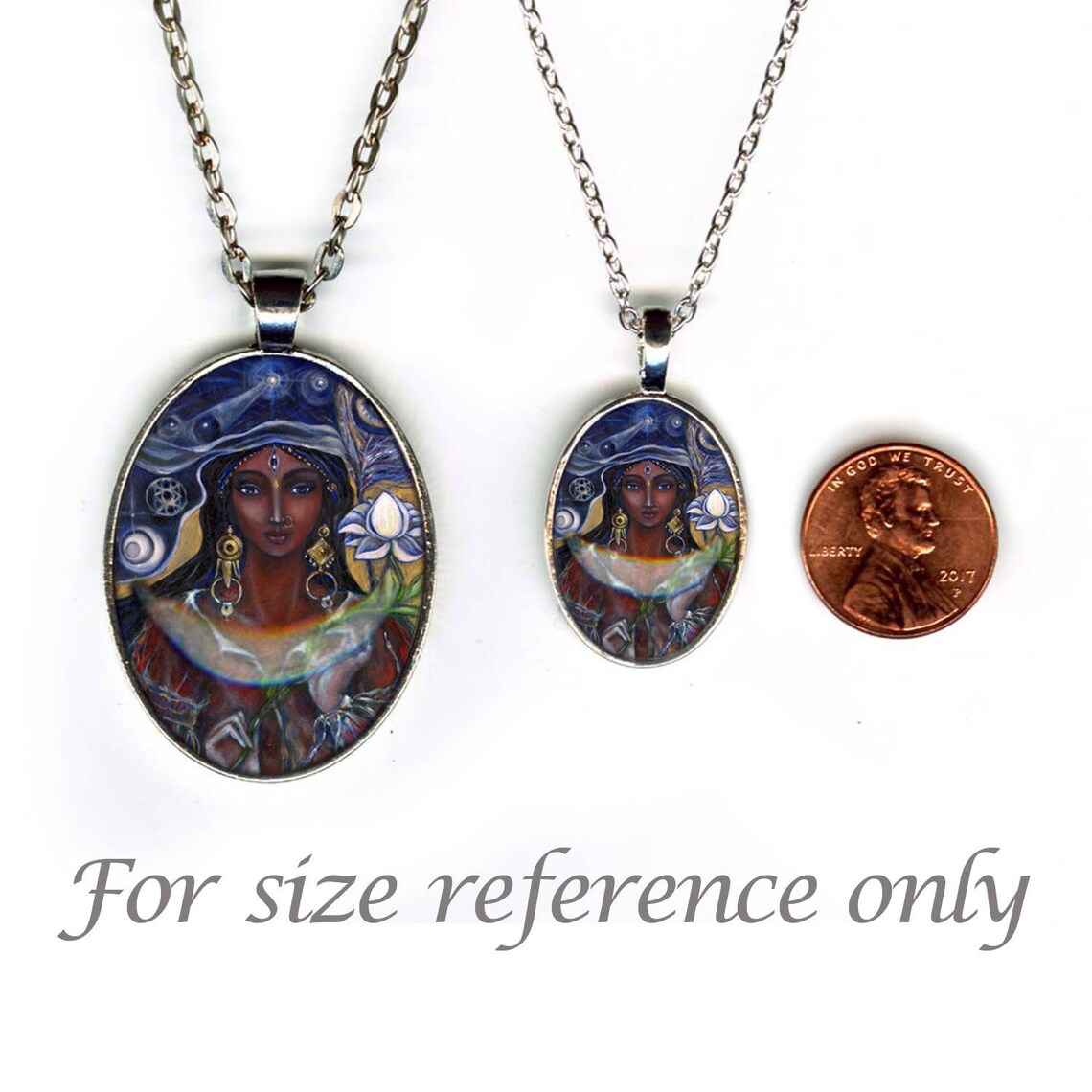 Vesna Slavic Goddess of Awakening Pendant - Pagan Necklace - Women's ...