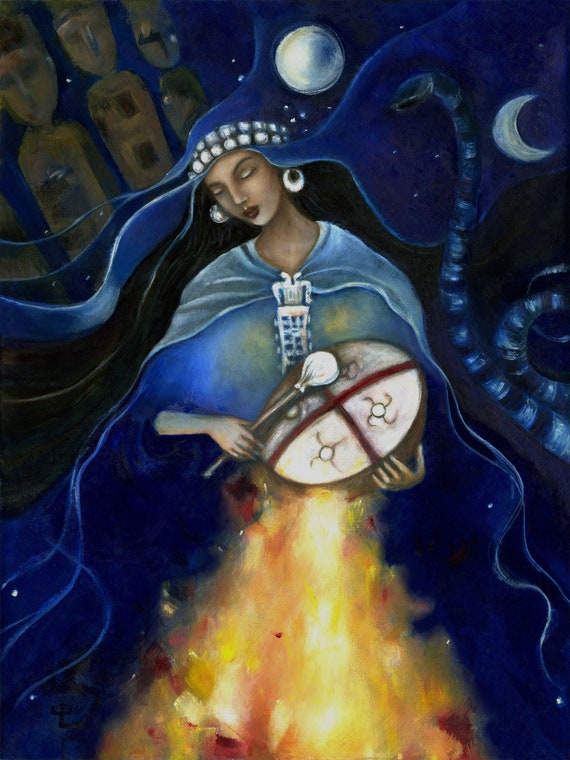 Native American Goddess Of The Moon