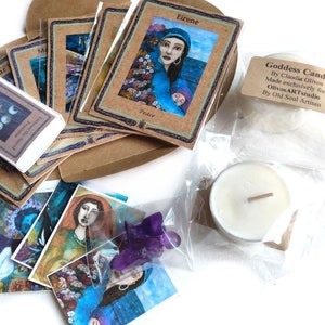 Goddess Mini Card Reading Gift Set - Etsy