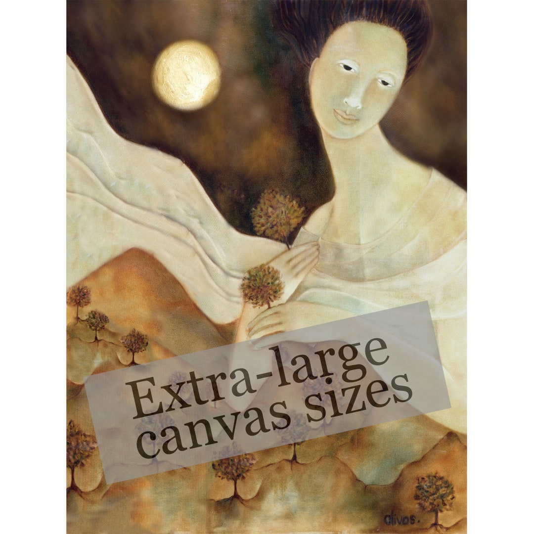 Ashera, Queen of the Heavens, Extra-large Reproduction on Canvas ...