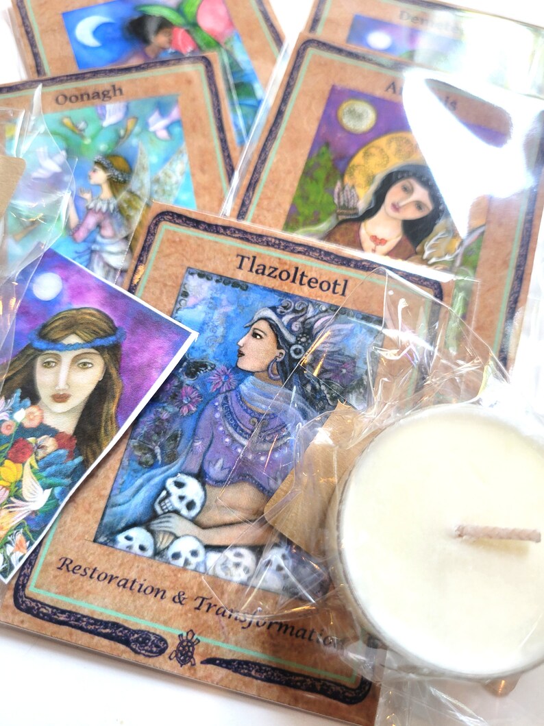 Goddess Mini Card Reading Gift Set - Etsy