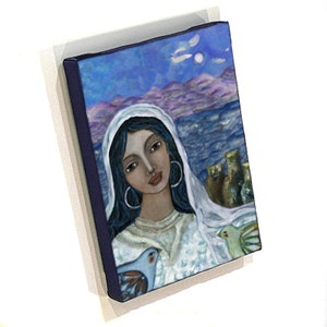 Mary Magdalene Art on Canvas, Maria Magdalena Altar Decor, Spiritual ...