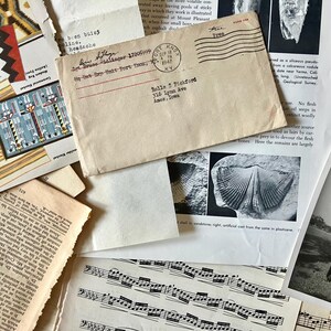 Authentic Vintage Ephemera Pack, 60+ Items | Scrapbook Supply | Junk ...