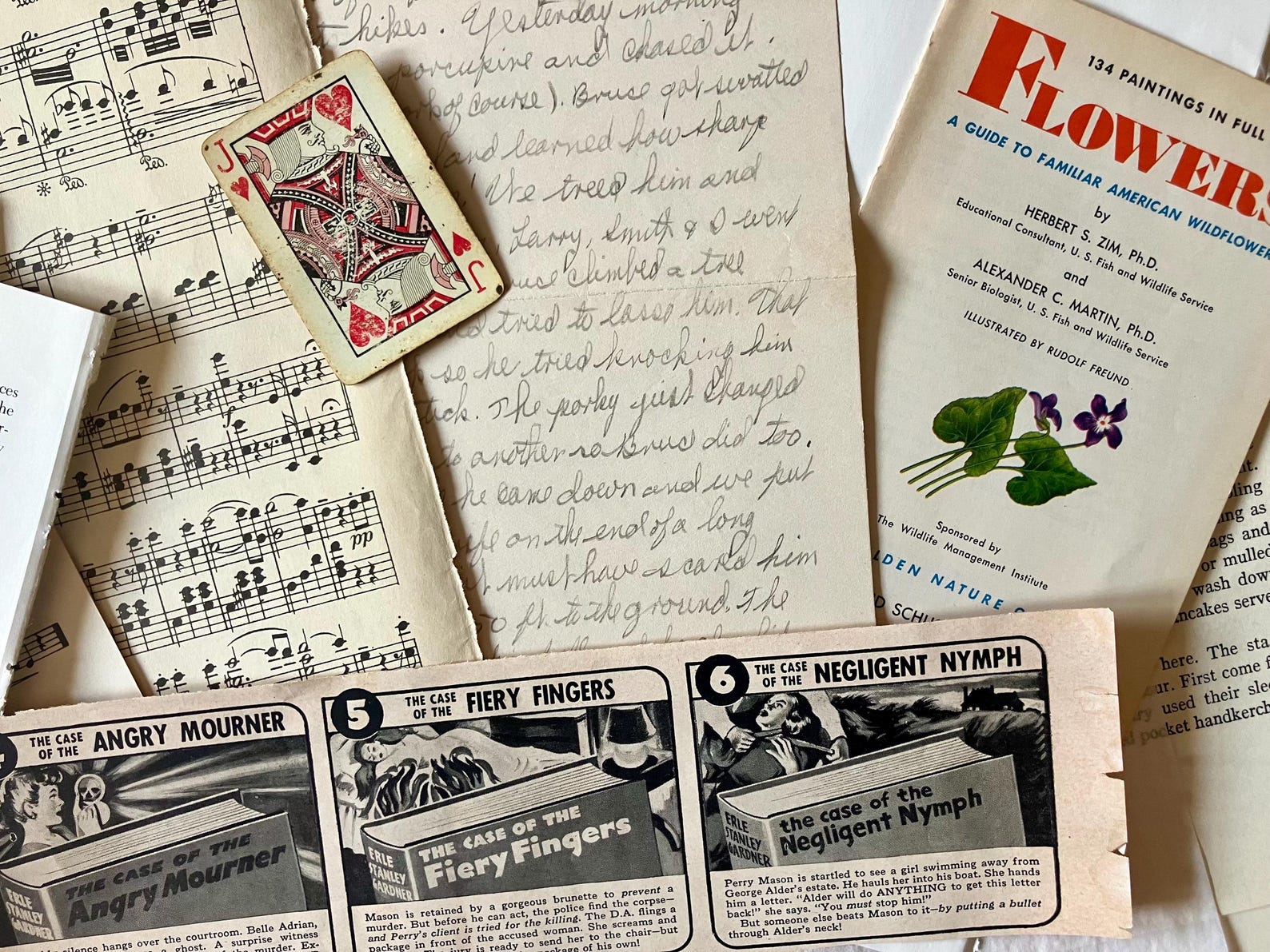 Authentic Vintage Ephemera Pack, 60+ Items | Scrapbook Supply | Junk ...