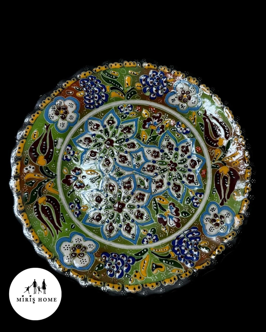 Turkish Tile Art,handmade Cini Turkish Tile - Etsy