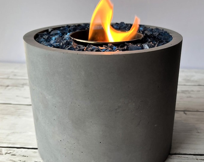 Mini Fire Pit Led Tealight Candle With Holder 3D Printed - Etsy