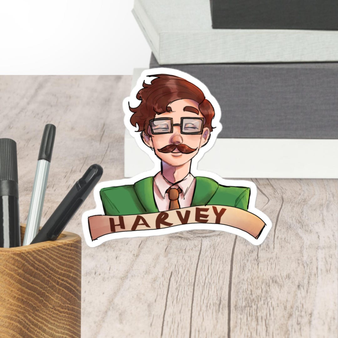 Stardew Valley Harvey Sticker - Etsy