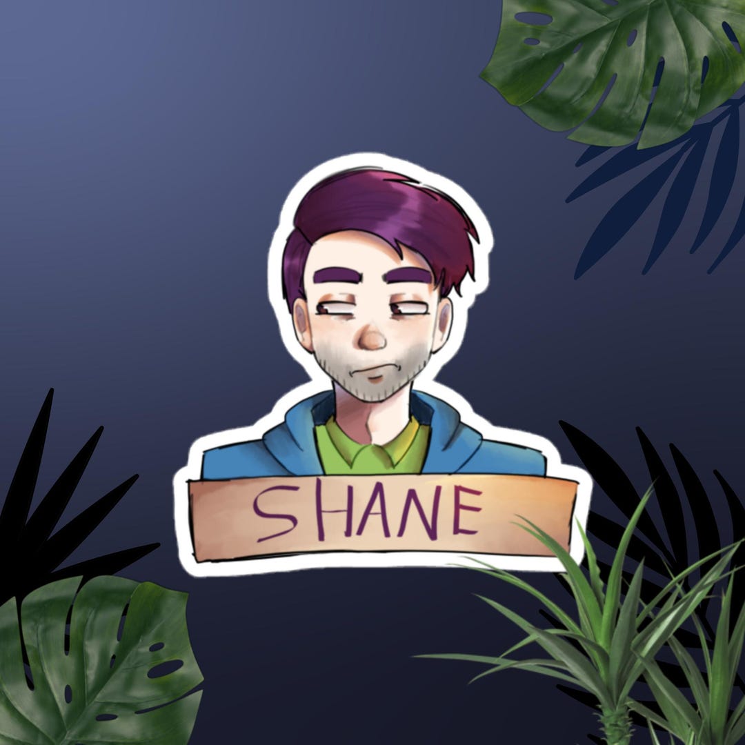 Stardew Valley Shane Sticker - Etsy