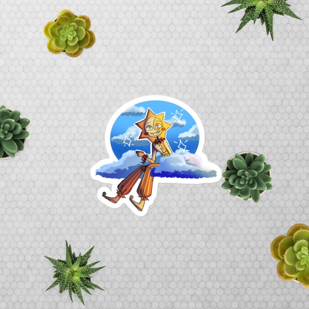 Sundrop in the Clouds Sticker - Etsy