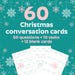 Christmas Conversation Cards, Christmas Conversation Starter, Christmas ...