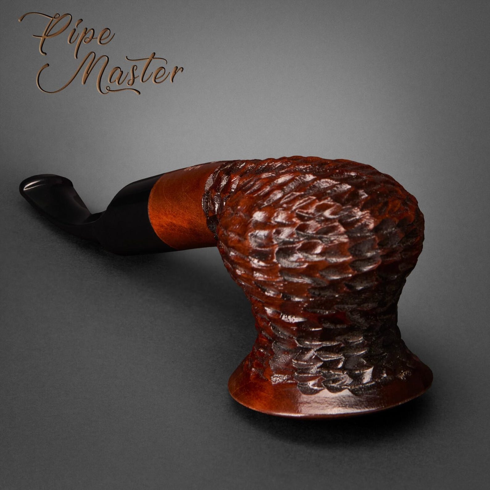 Mr. Brog Hand Made Wooden Tobacco Smoking Pipe 303 Shamrock Brown ...