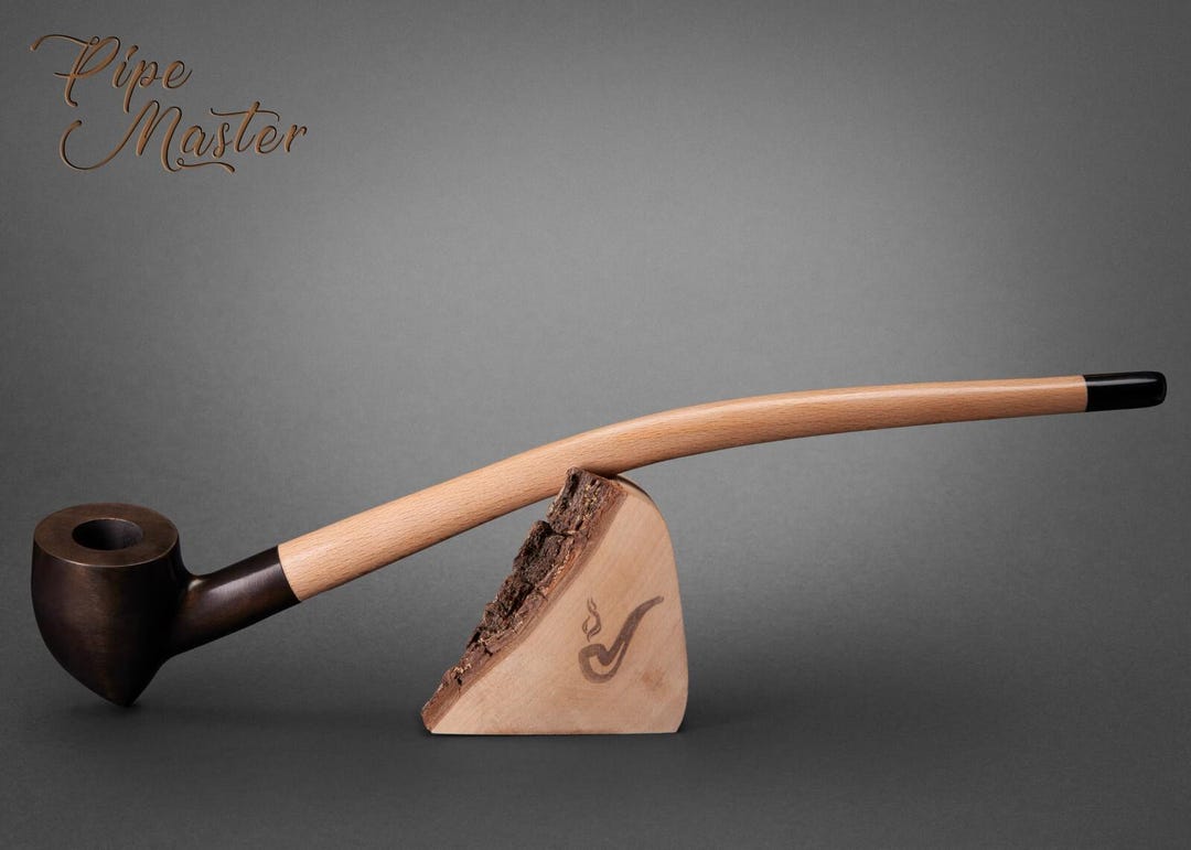 Mr. Brog Wooden Smoking Pipe Lotr Gandalf Hobbit Baggins Churchwarden ...