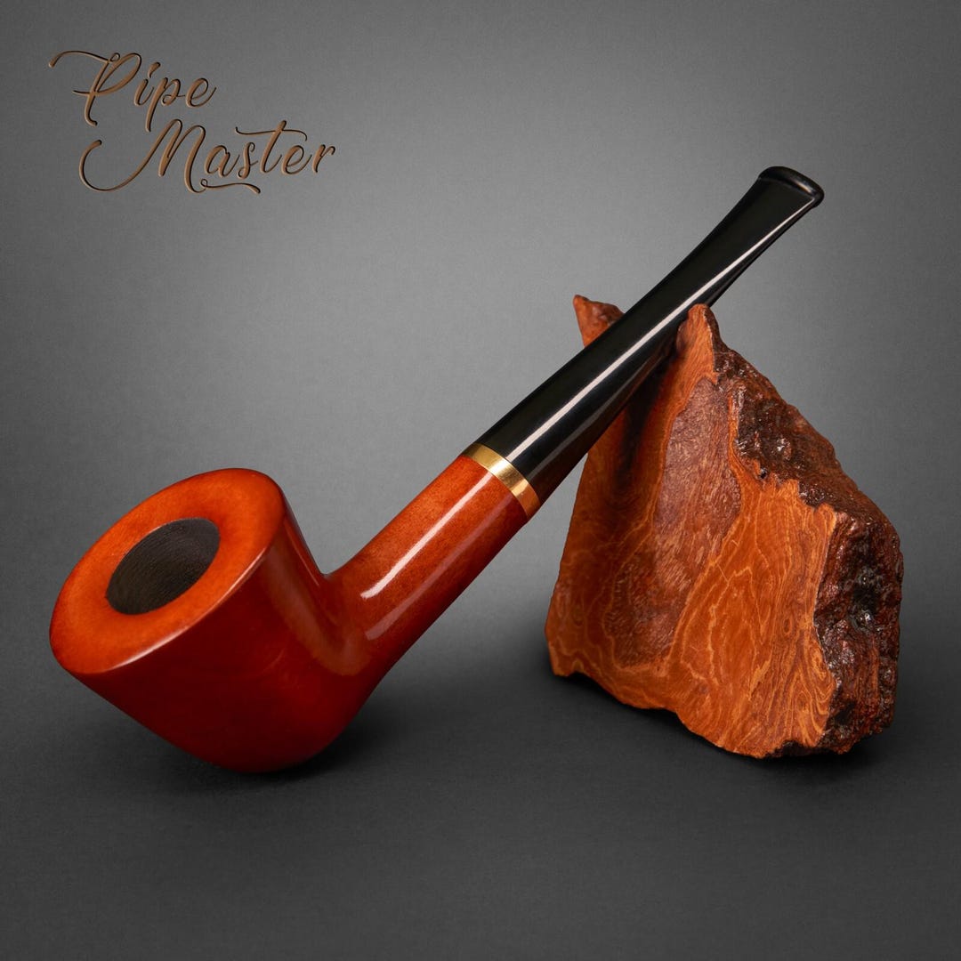 Mr. Brog Hand Made Wooden Tobacco Smoking Pipe No 316 Assessor Tik 9mm ...