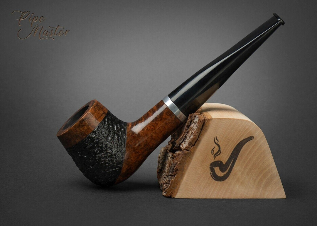 Hand Made Wooden Tobacco Smoking Pipe Straight Bruyere No 70 Rustic ...