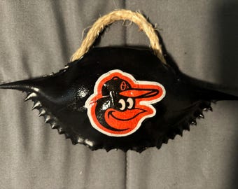 Baltimore Orioles Themed, Hand-painted Crab Shell Ornament - Etsy