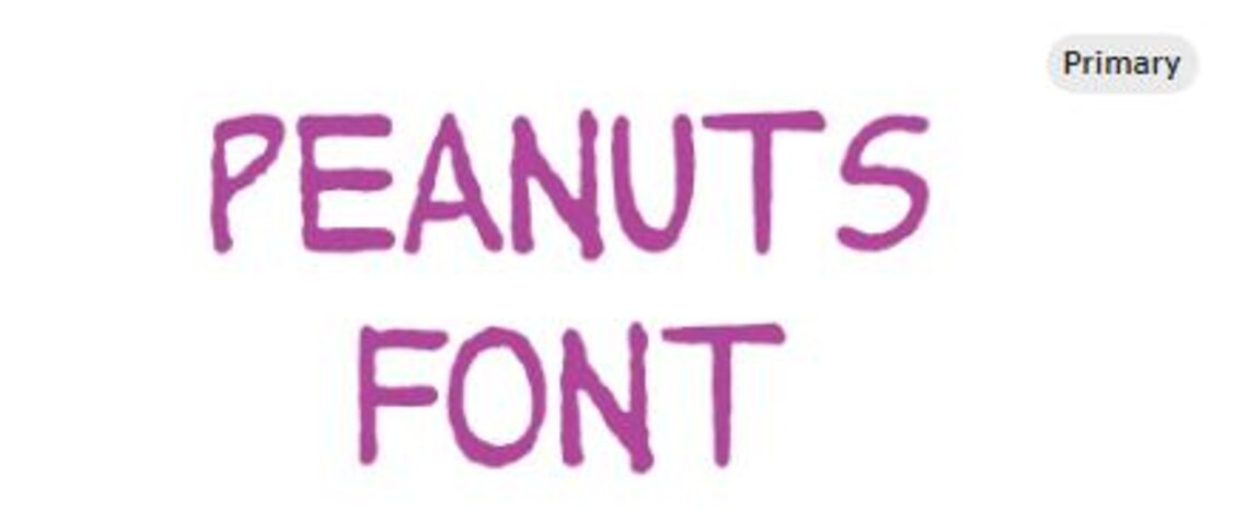 Peanuts Font SVG Files: Cricut & Silhouette Alphabet (digital Download ...