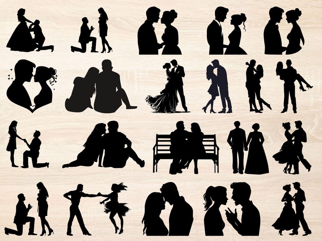 Couple SVG ,couple Png, Couple SVG Bundle, Couple PNG Bundle, Couple ...