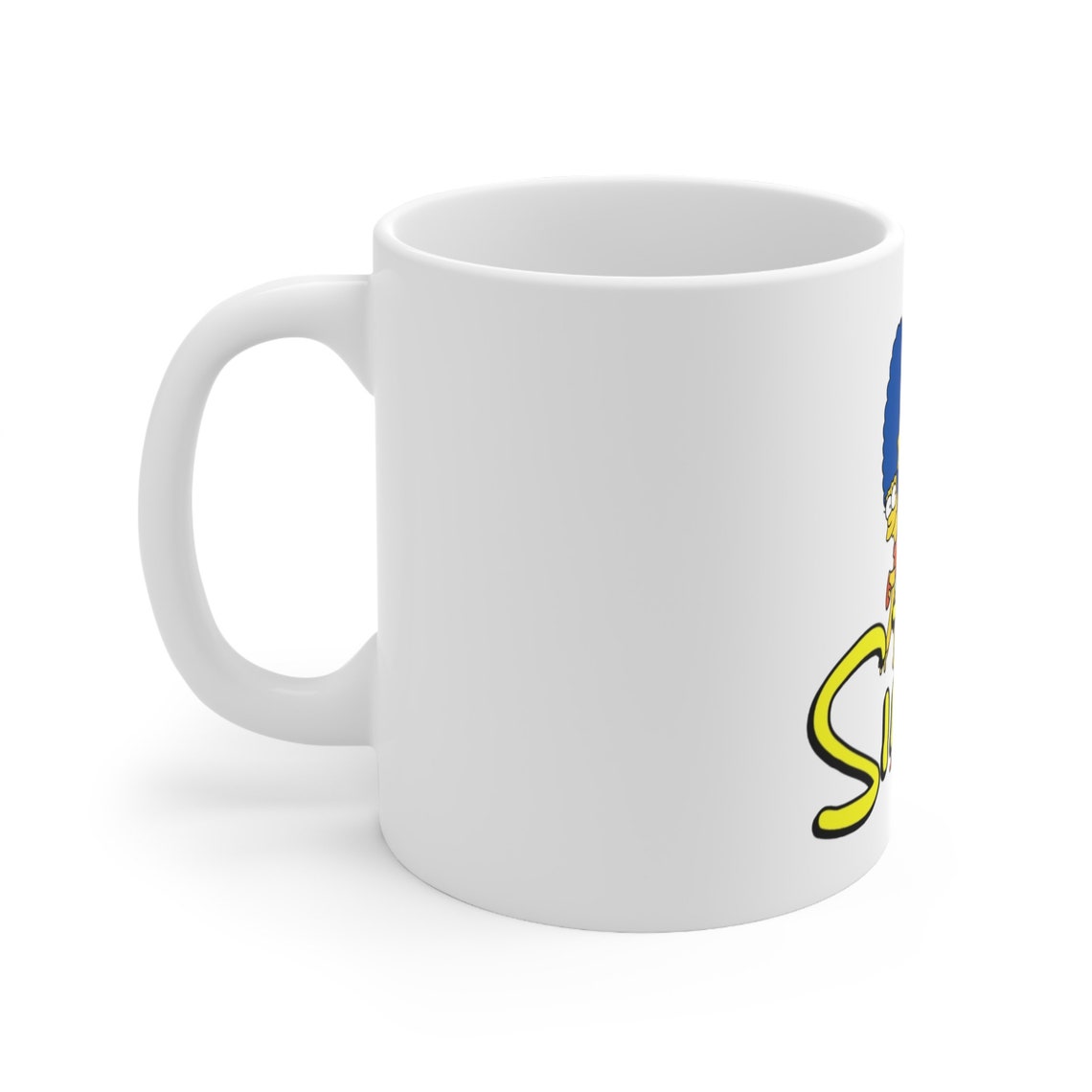 Simpsons Mug, Homer Simpson Coffee Cup, Cartoon Character Tea Mug ...