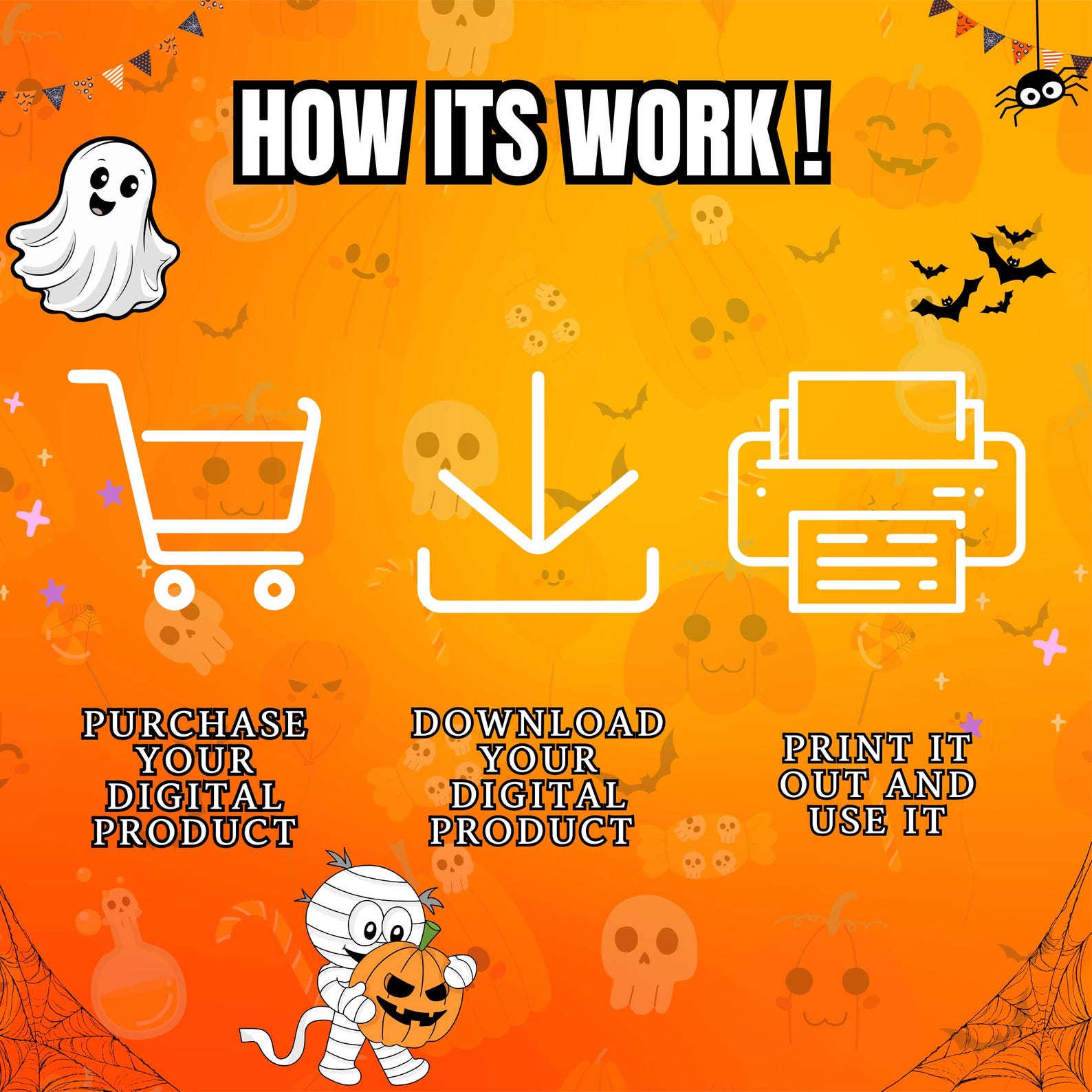 Halloween Idioms Game | Spooky Fill-in-gap (printable PDF) - Etsy