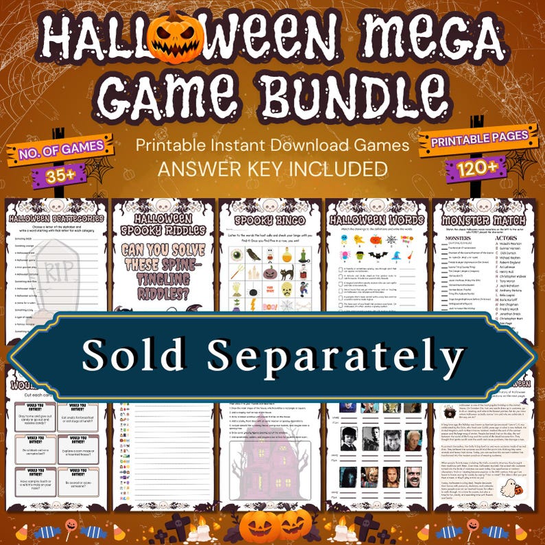 Halloween Mad Libs | Spooky Story Fill-in-the-blanks Game | Fun Festive ...