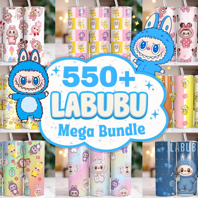 Labubu Water Bottles - Etsy
